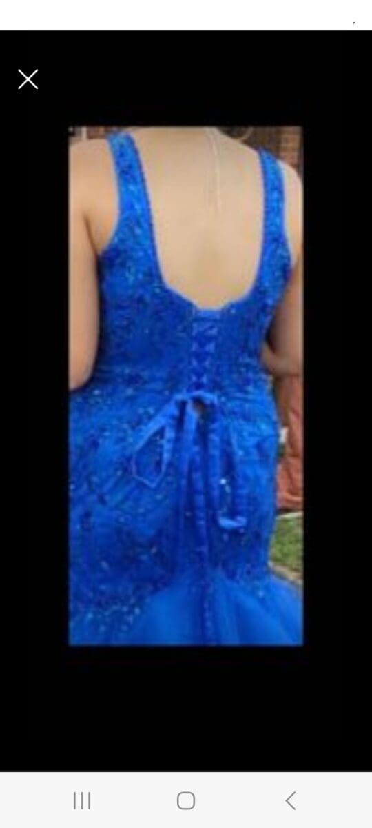 Beautiful Blue Prom Dress - Prom UK Reloved